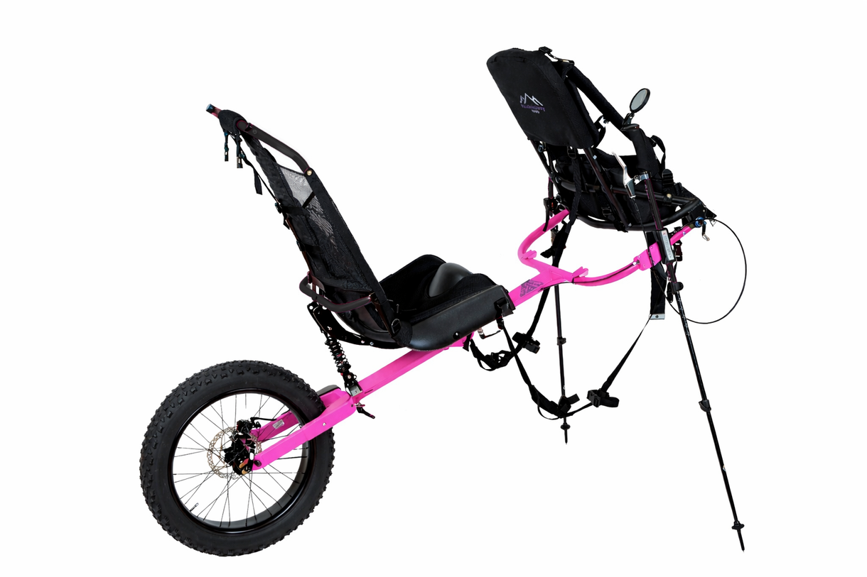 Cascade Tandem Hiking Cart | Make Trails Accessible – Huckleberry ...