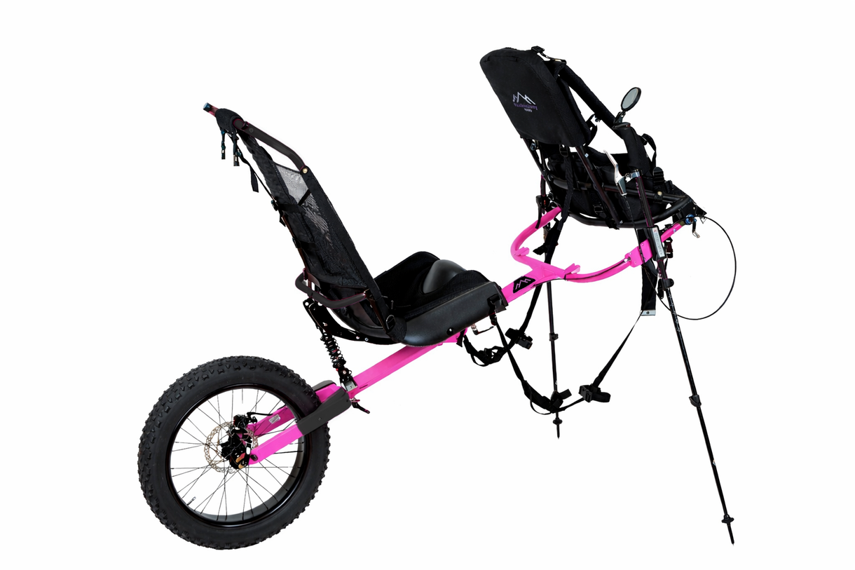 Cascade Tandem Hiking Cart | Make Trails Accessible – Huckleberry ...