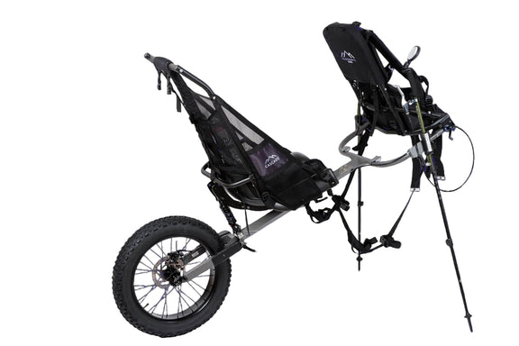 Cascade Tandem Hiking Cart | Make Trails Accessible – Huckleberry ...